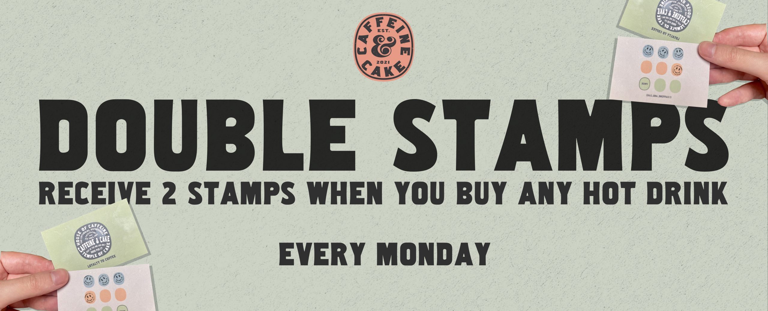 DOUBLE STAMP MONDAYS BANNER - Dodo Pub Co.